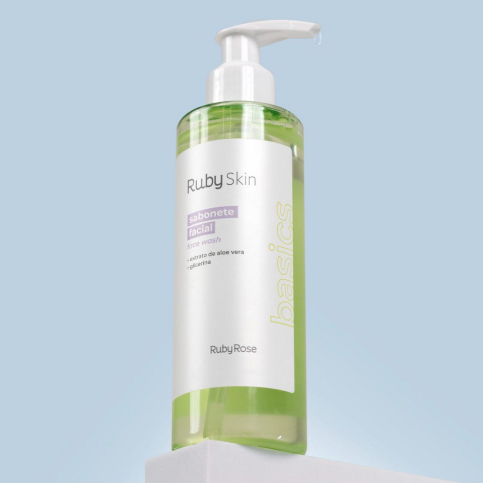 Sabonete Líquido Facial Face Wash Ruby Skin BY Ruby Rose HB-4400 ...
