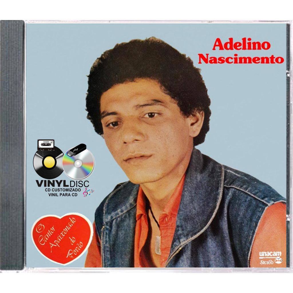 CD ADELINO NASCIMENTO VOL.1 - 1984 / EDÇAO VINYL DISC | Shopee Brasil