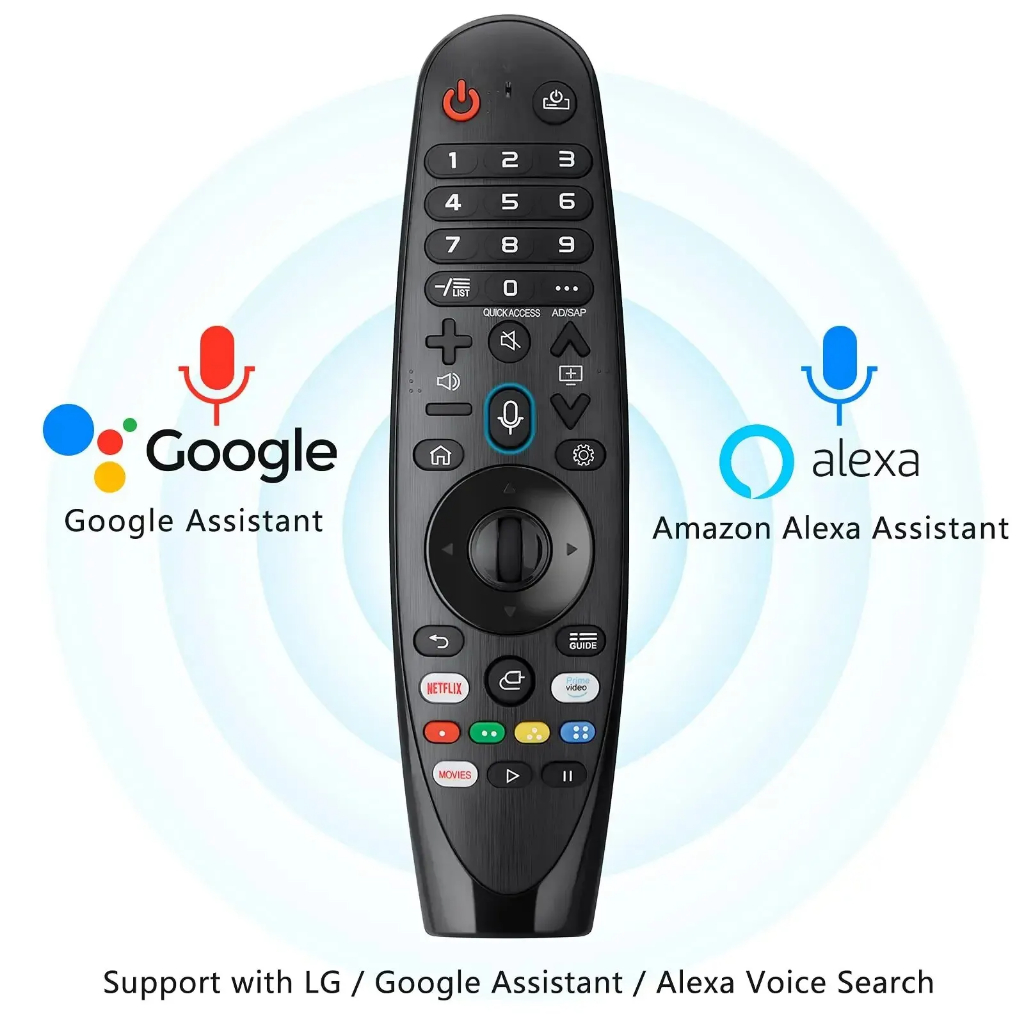 Controle Remoto Magic akb75855501 para LG TV inteligente, Com Comando ...