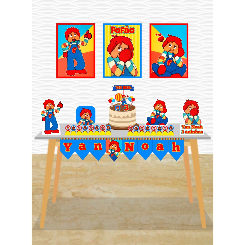 Kit Festa Fofão | Shopee Brasil