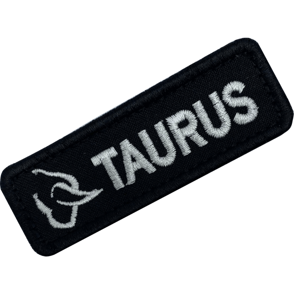 Patch Emblema Tarja Taurus Bordado com Velcro para Airsoft Paintball - Ponto Militar | Shopee Brasil