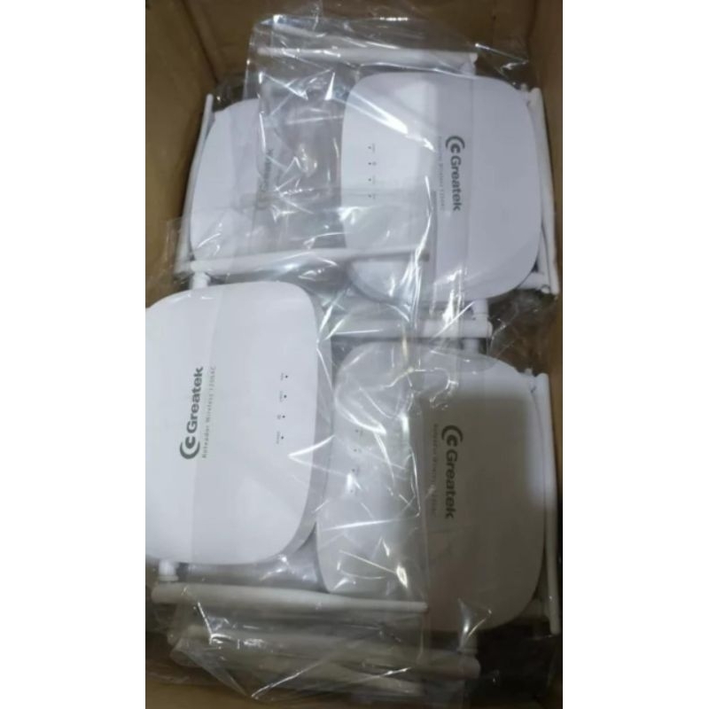 Roteador Greatek Dualband Lote 10 unidades + fonte | Shopee Brasil