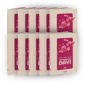 Kit 10 Devocional | Tesouros De Davi | Sakura | Shopee Brasil