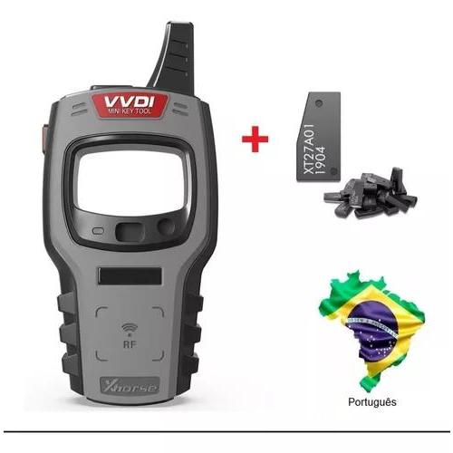 Mini Vvdi Xhorse codificacao de Chip E De Chaves controle + 5 Chip Xt27 ...