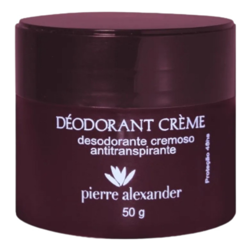 Desodorante Pierre Alexander 50g Creme Antitranspirante | Shopee Brasil
