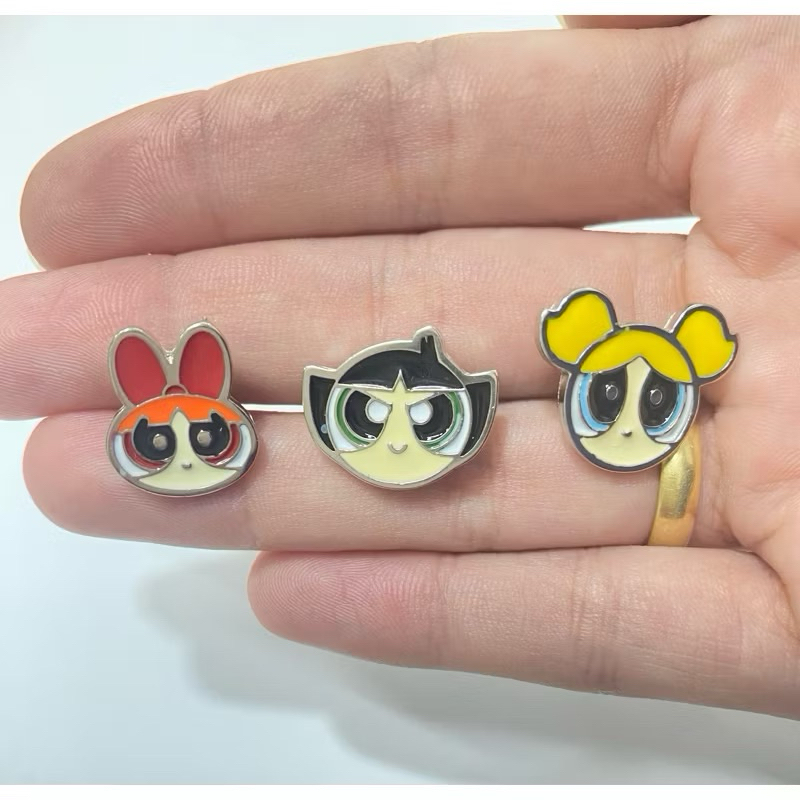 Pins Meninas Super Poderosas para Chinelos | Shopee Brasil