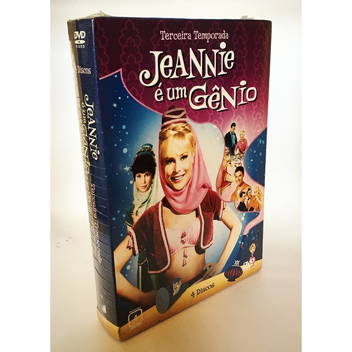 Box Original : Jeannie É Um Gênio - 3ª Temporada -(Novo/Lacrado/Original) | Shopee Brasil