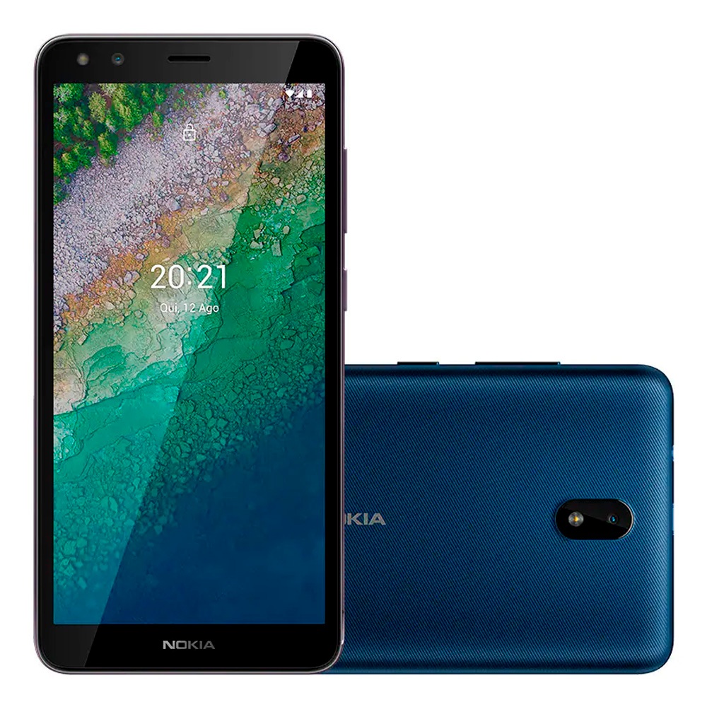 Nokia C01 Plus 32GB, 4G, Tela 5.45” HD Dual Chip 1GB RAM Câmera 5.0MP ...