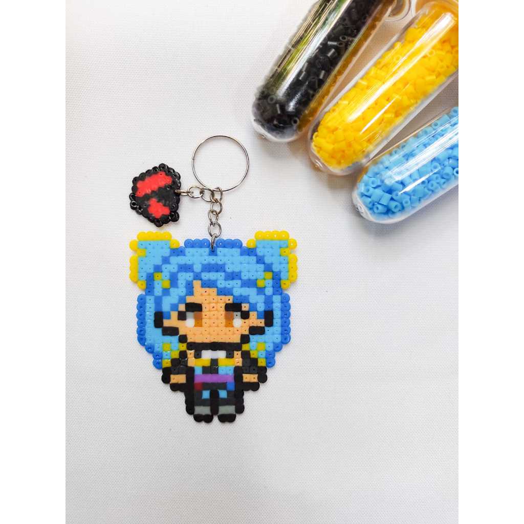 chaveiro neon valorant pixel art | Shopee Brasil