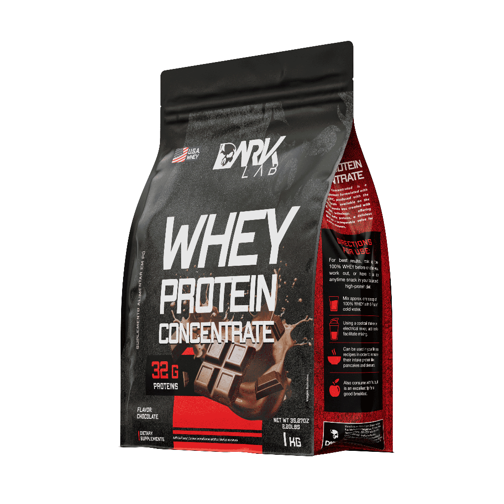 Whey Protein Concentrado 1Kg Dark Lab | Shopee Brasil