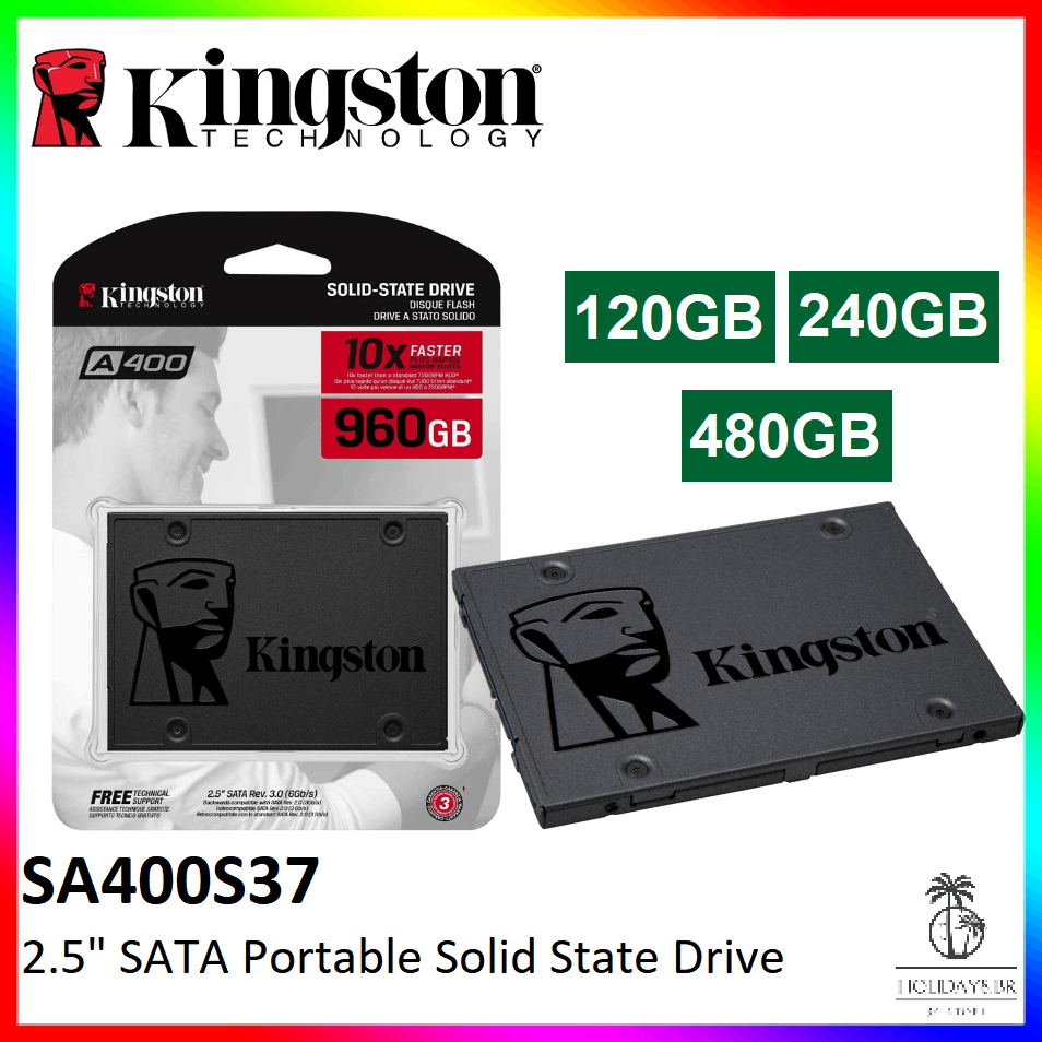 HD SSD Interno para Notebook e Computador A400 HD SSD Sata 3 - 960GB/120GB/240GB/480GB/1TB/2TB ...