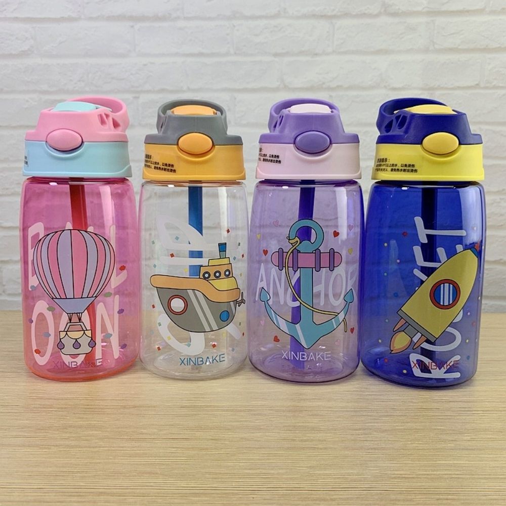 Garrafinha De Água Infantil Squeeze Bico De Silicone 480 Ml | Shopee Brasil