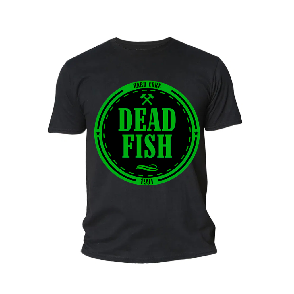 Camiseta Camisa Banda Dead Fish Blusa unissex 100% Algodão DeadFish ...