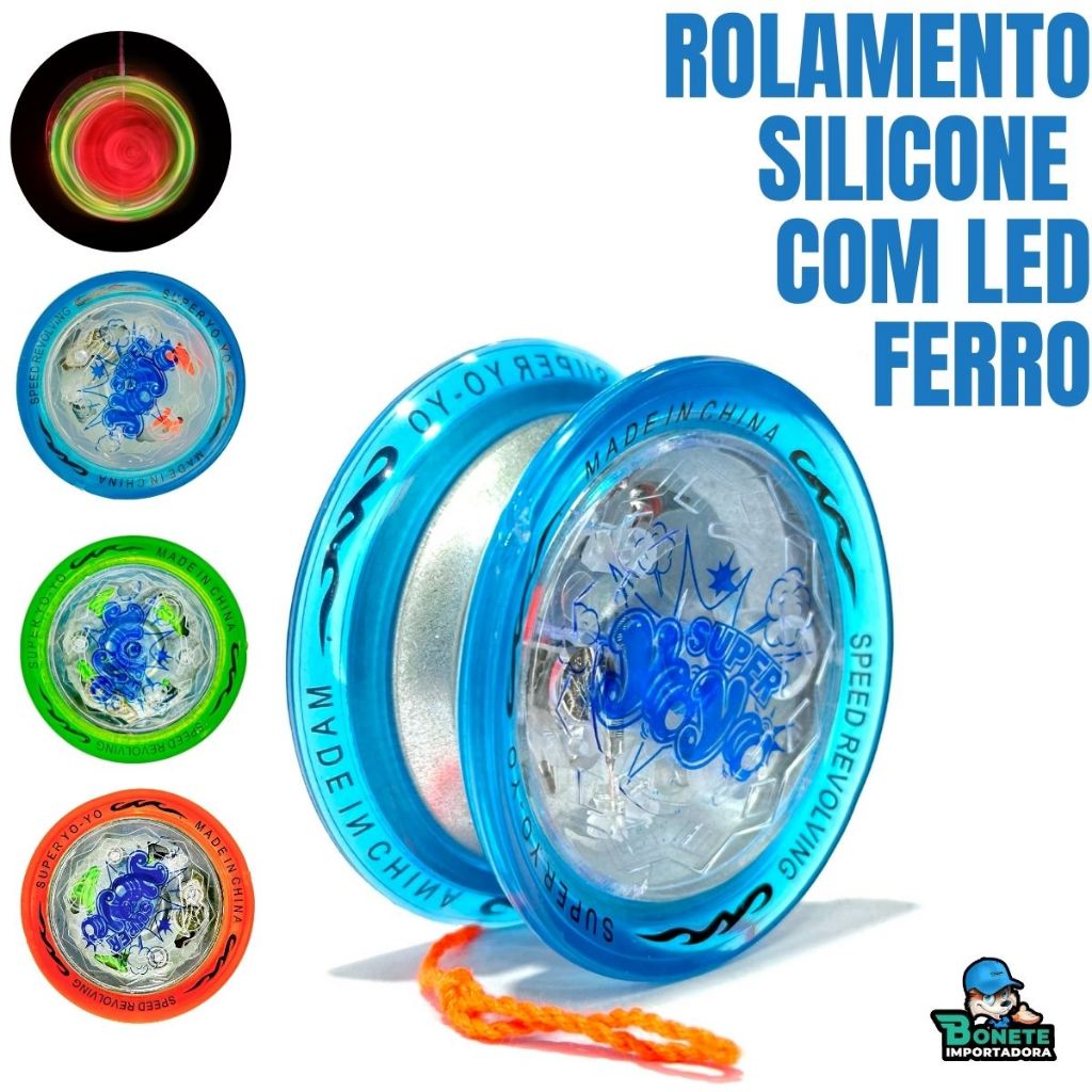 Yoyo ioio Metal rolamento profissional Diversão | Shopee Brasil