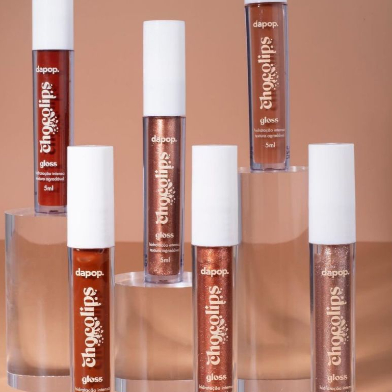 Gloss Chocolate Chocolips - Dapop | Shopee Brasil