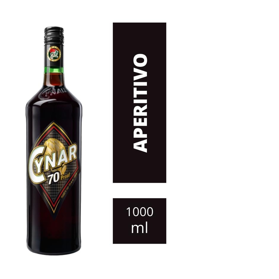 Aperitivo Cynar 70 proof - 1000ml | Shopee Brasil