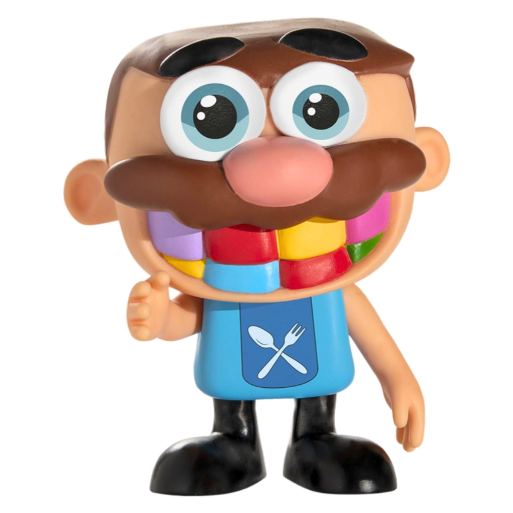 Boneco Infantil José Comilão em vinil SEM SOM Colorido Educação ...