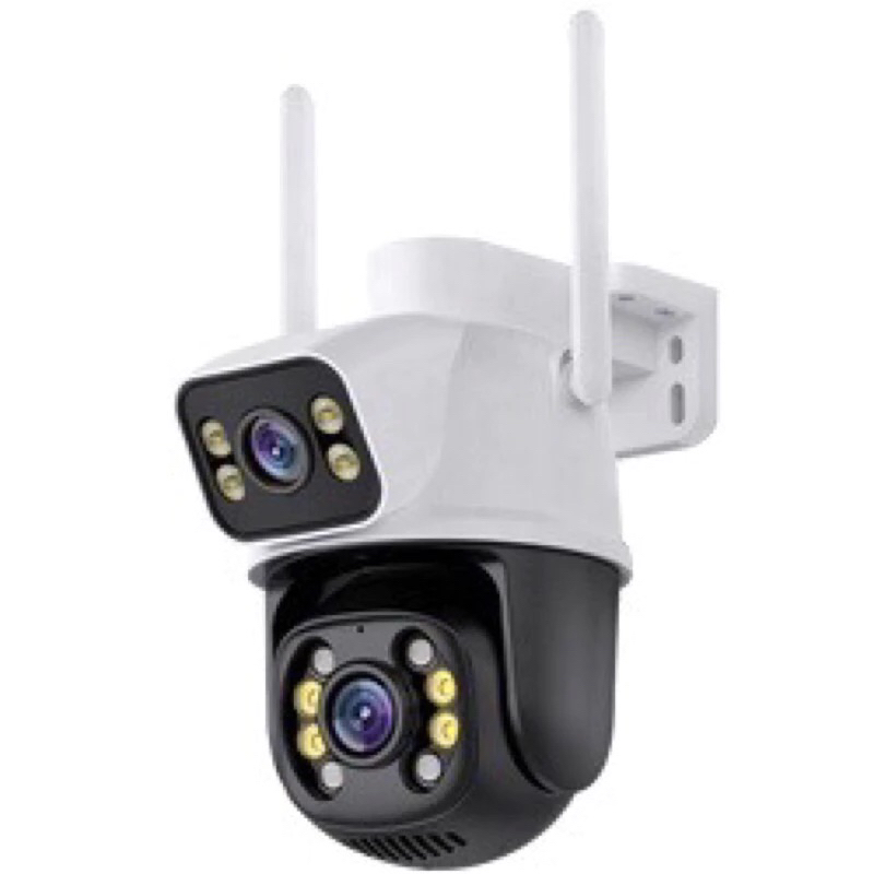 Câmera A28b Lente Dupla IP Prova D'água Wi-fi Smart ICSEE Lentes 3,6 ...