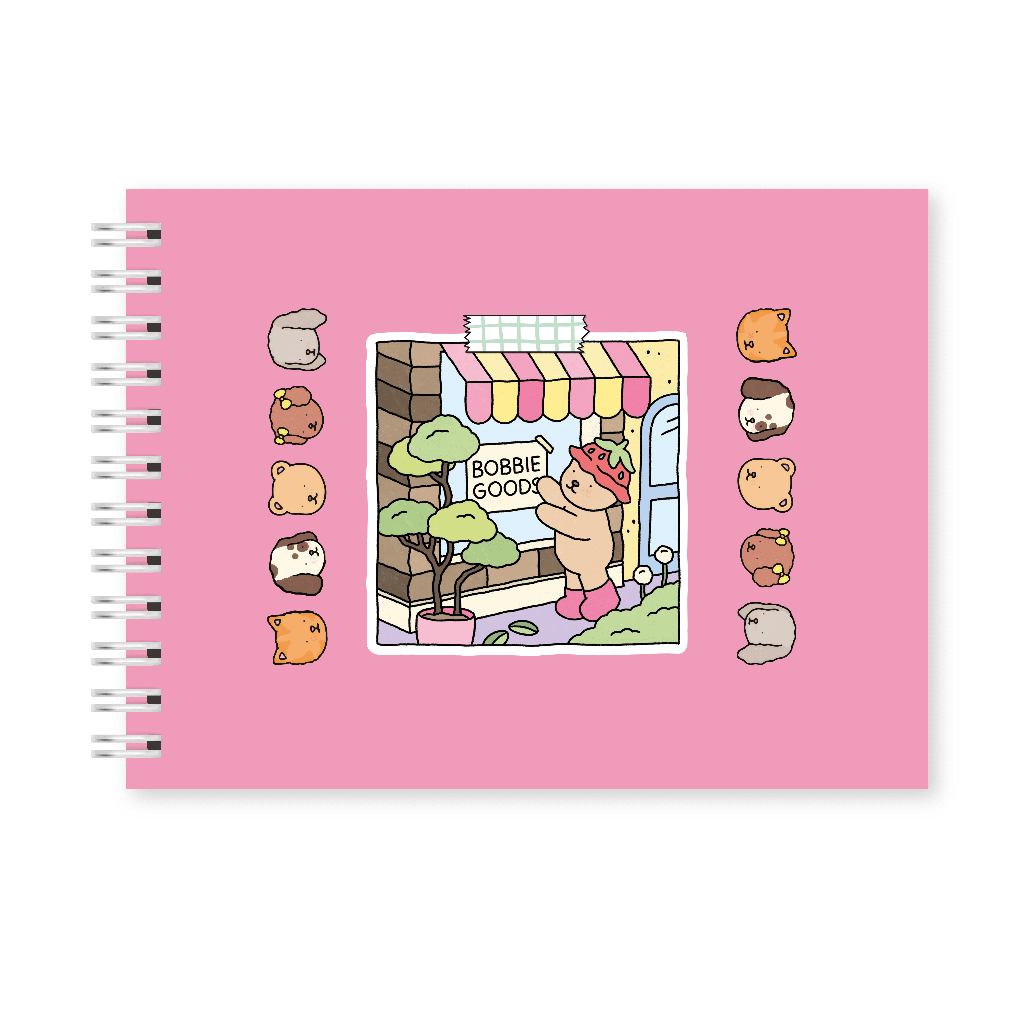 Livro de Colorir Bobbie Goods 100 Folhas ou 50 Folhas 180Gramatura ...