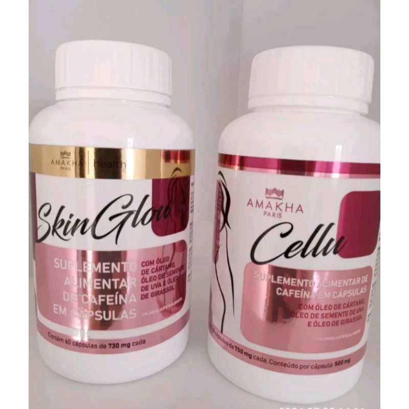 skin Glou antigo cellu suplemento alimentar de cafeína | Shopee Brasil