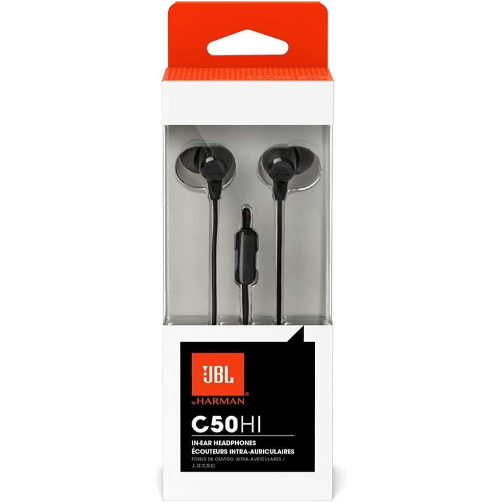 Fone JBL, Fone com fio e com microfone, JBL - Original | Shopee Brasil
