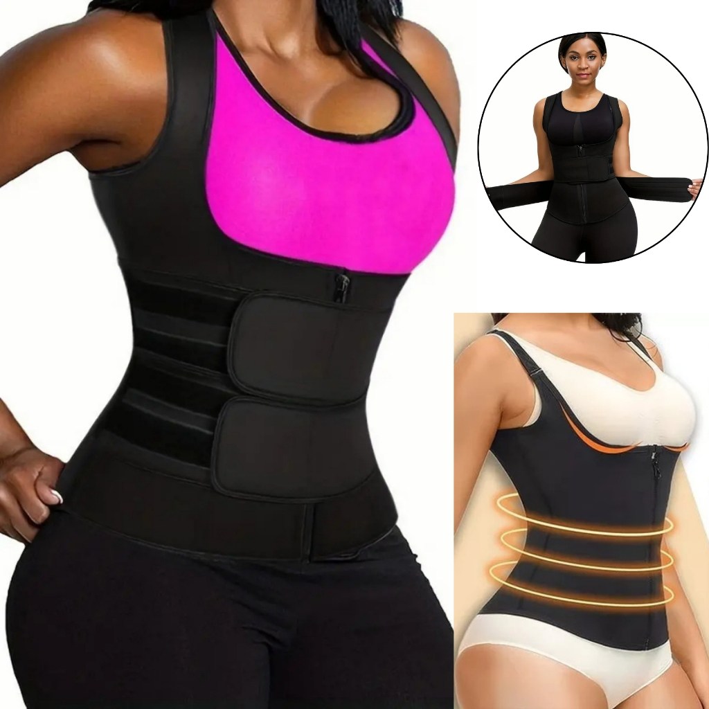 Cinta Modeladora de cintura Redutor Abdominal modelador confortável ...