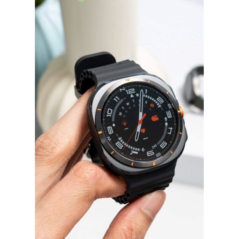 Smartwatch Galaxy W7 ULTRA Watch 47MM com 2 Pulseiras compativel com ...