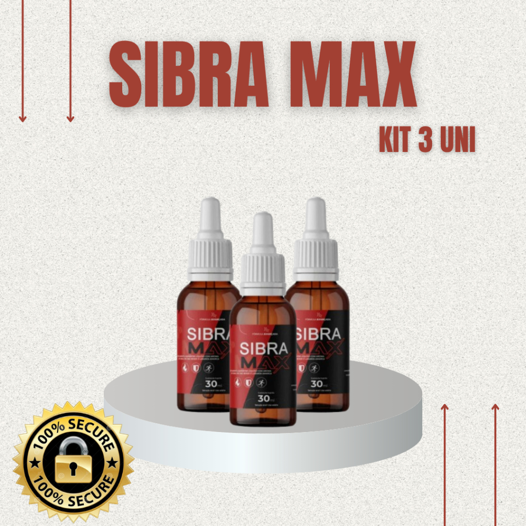 3 SIBRA MAX ORIGINAL SUPER POTENTE | Shopee Brasil