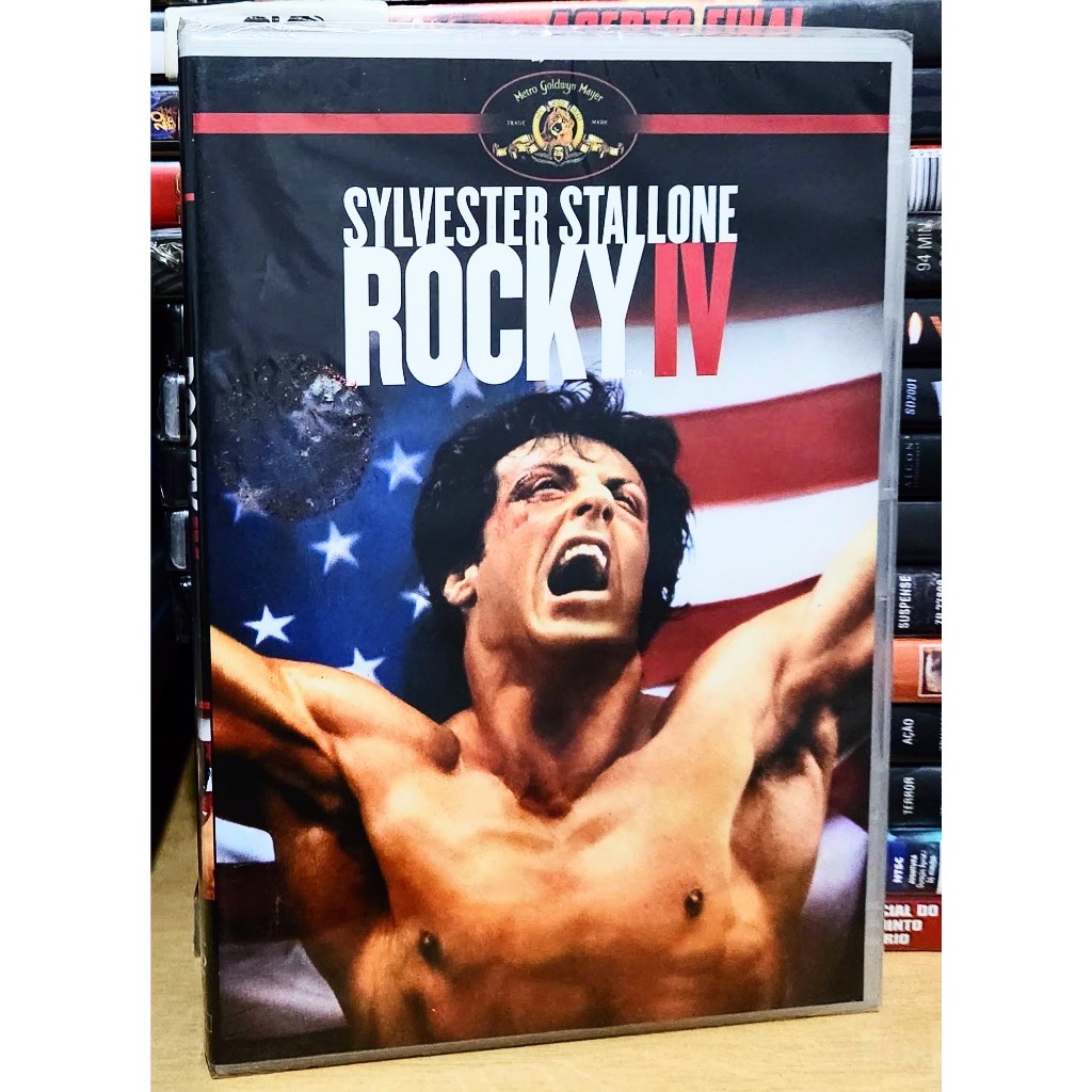 DVD Rocky IV - Sylvester Stallone (Original Lacrado) | Shopee Brasil