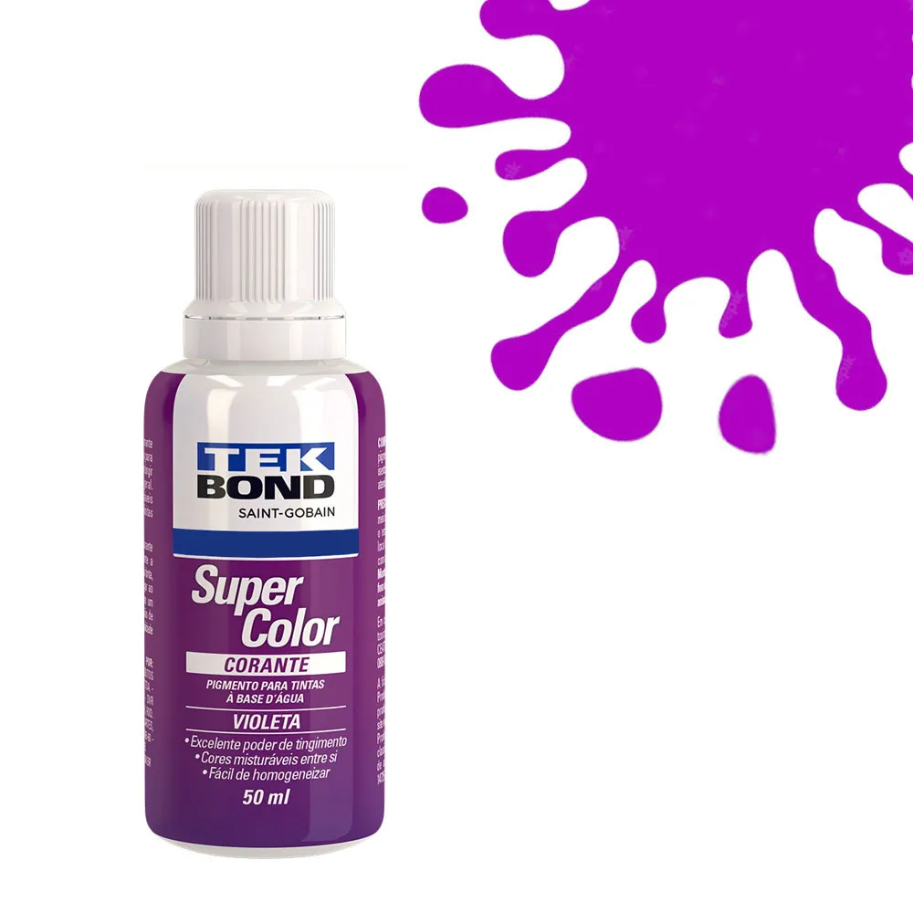 CORANTE VIOLETA LIQUIDO PARA TINTAS PVA / ACRILICA Pigmento Líquido ...