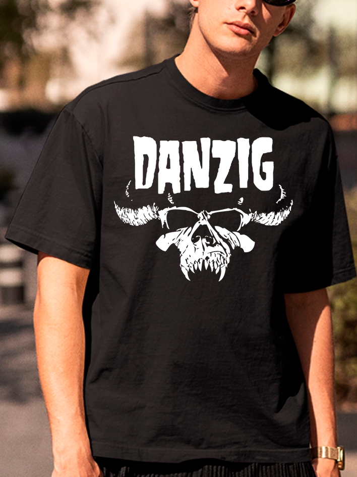 Camisa Danzig Camiseta Banda Rock 100% Algodão | Shopee Brasil