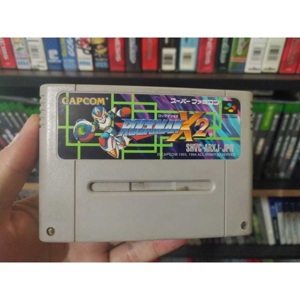 Rockman X2 / Megaman X2 Snes Super Famicom Original | Shopee Brasil