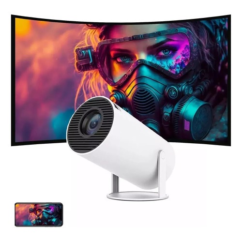 Projetor 4K HD 150 Polegadas Celular, Tv B0x, Xbox, PS, Pc, Wifi HY300 ...