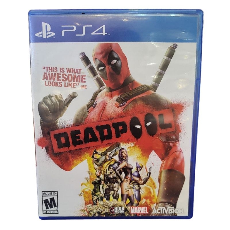 Deadpool Ps4 - Game Mídia Física - Jogo Original Seminovo | Shopee Brasil