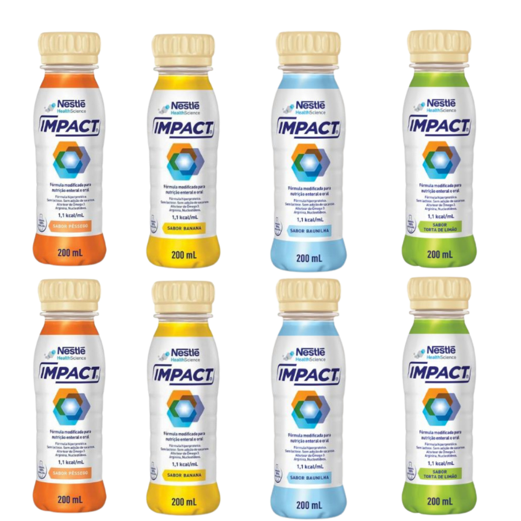 Suplemento Alimentar Impact Nestlé kit com 8 Unidades Todos os Sabores | Shopee Brasil