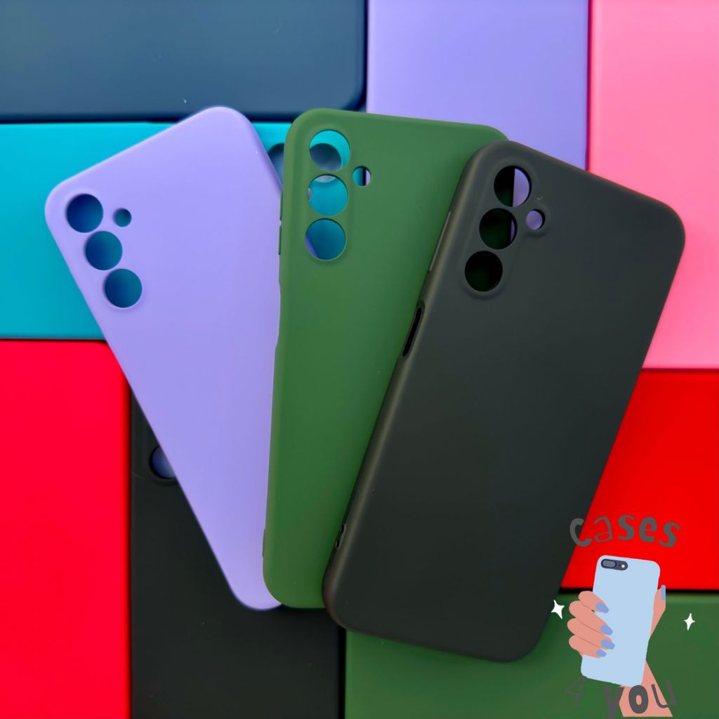 Capa Case Capinha Samsung Galaxy A14 A34 A54 A74 Silicone Aveludada Protetora | Shopee Brasil