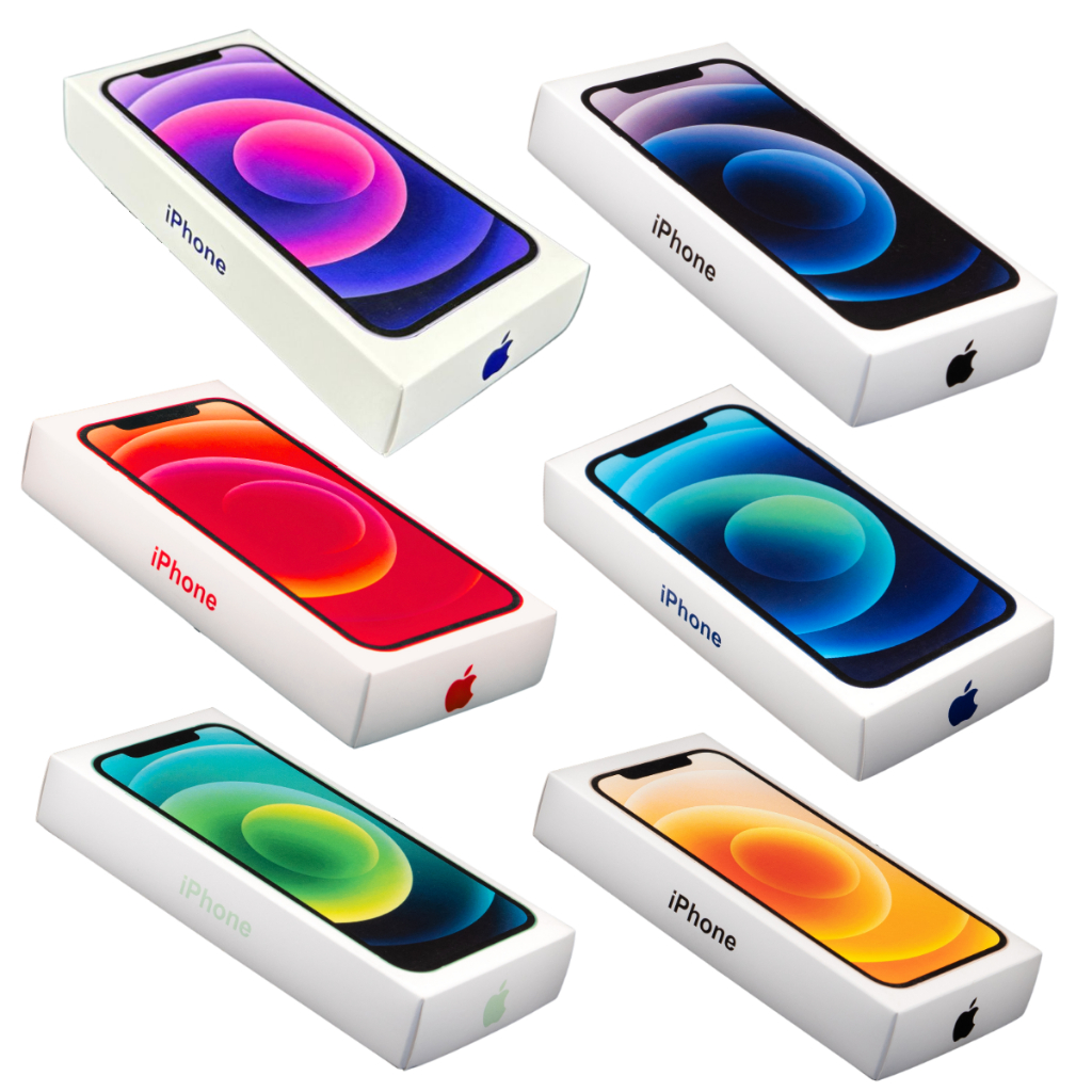 Kit 10x Caixa para Celular iPhone, Generica IPHONE modelo 12 | Shopee ...