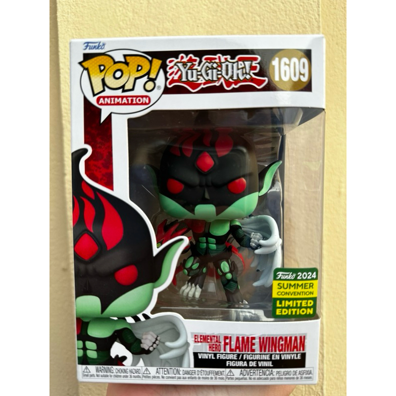 funko pop! Yu-Gi-Oh! elemental hero flame wingman SDCC 2024 | Shopee Brasil