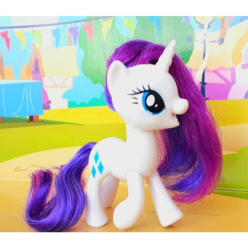 My little pony - Rarity -8cm- movie - Ler - Original | Shopee Brasil