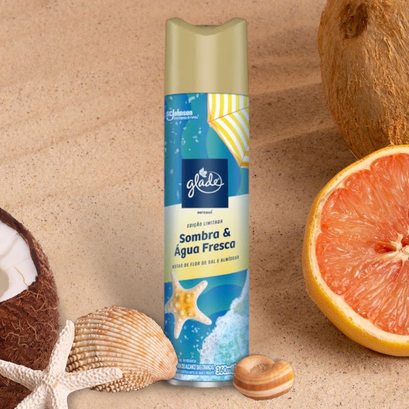 Odororizante de Ambientes Glade Fragrâncias 360ml/329g | Shopee Brasil