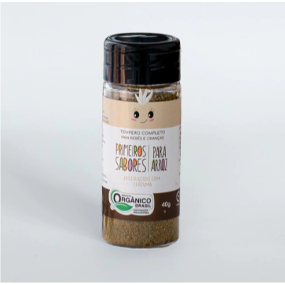 Tempero Primeiros sabores - Tempero orgânico para bebê - Introdução ...