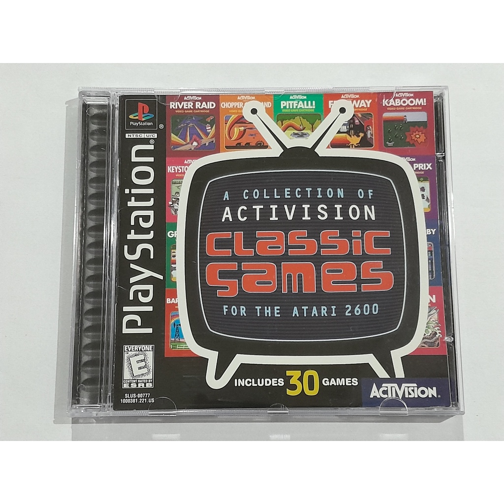Activision Classic Games Collection p/ PS1 Playstation 1 Original ...