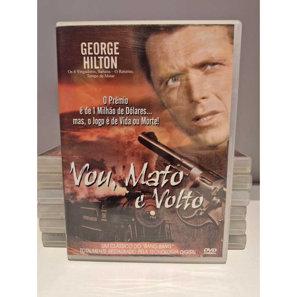 VOU, MATO E VOLTO - George Hilton - DVD - Original - Legendado | Shopee ...