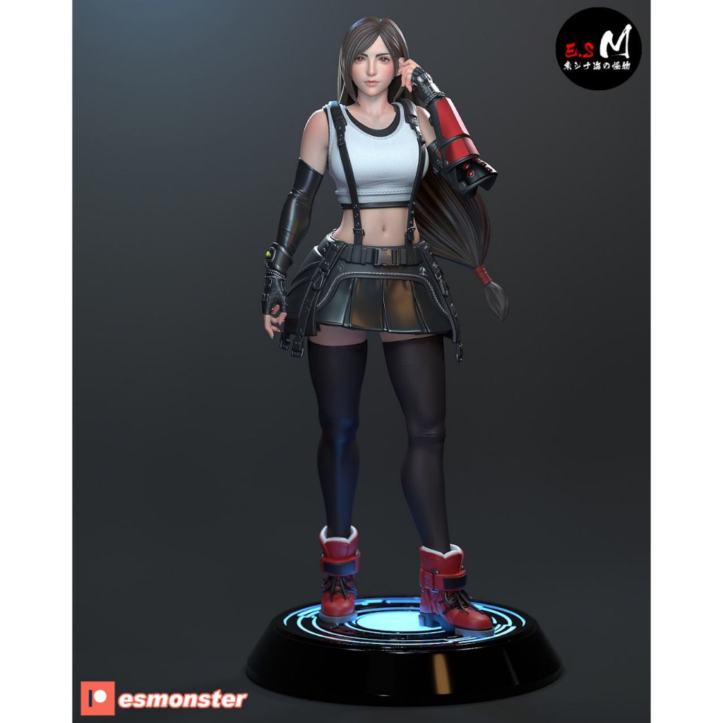 Tifa final fantasy action figure | Shopee Brasil