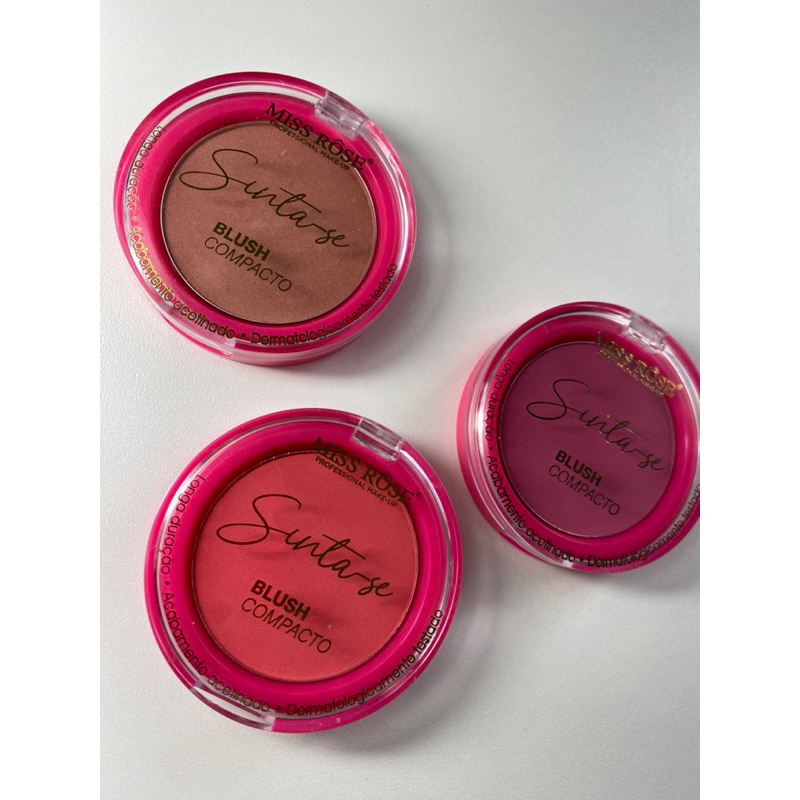 Blush Compacto Sinta-se Miss Rôse | Shopee Brasil