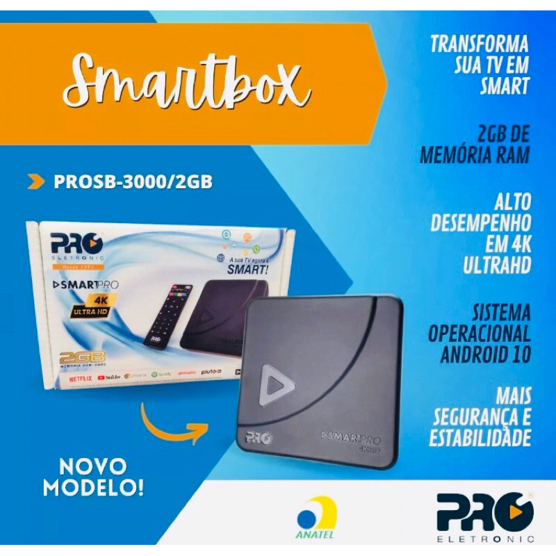 Smart Box Pro 4K/HD - Smart Box | Dispositivo de streaming para TV ...