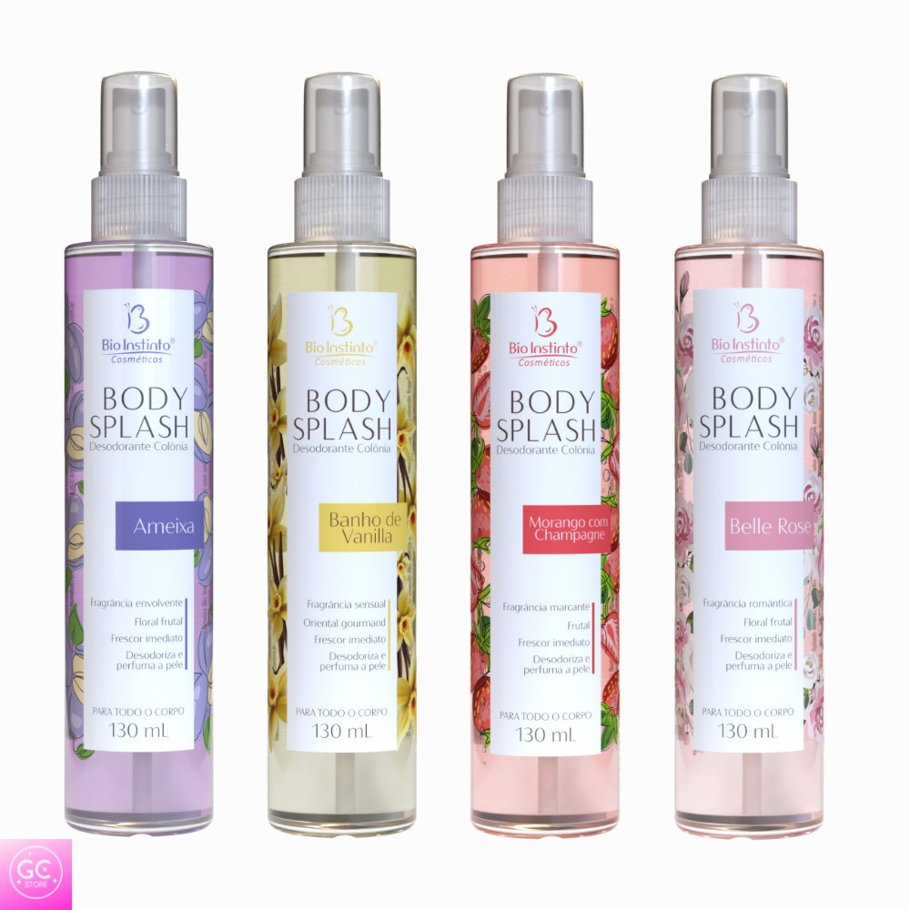 Body Splash Bio Instinto Perfume Corporal 130mL | Shopee Brasil