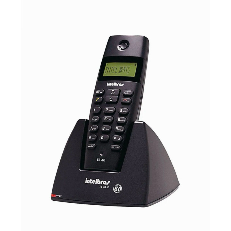 Telefone sem fio digital TS 40 ID Intelbras TS40ID Com Identificação de ...