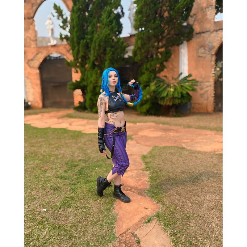 Cosplay Jinx Arcane | Shopee Brasil