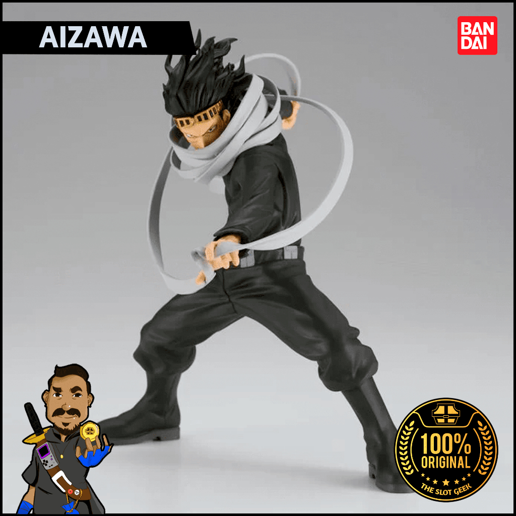 Action Figure Shota Aizawa - Eraser Head - ORIGINAL BANDAI - Boku no ...